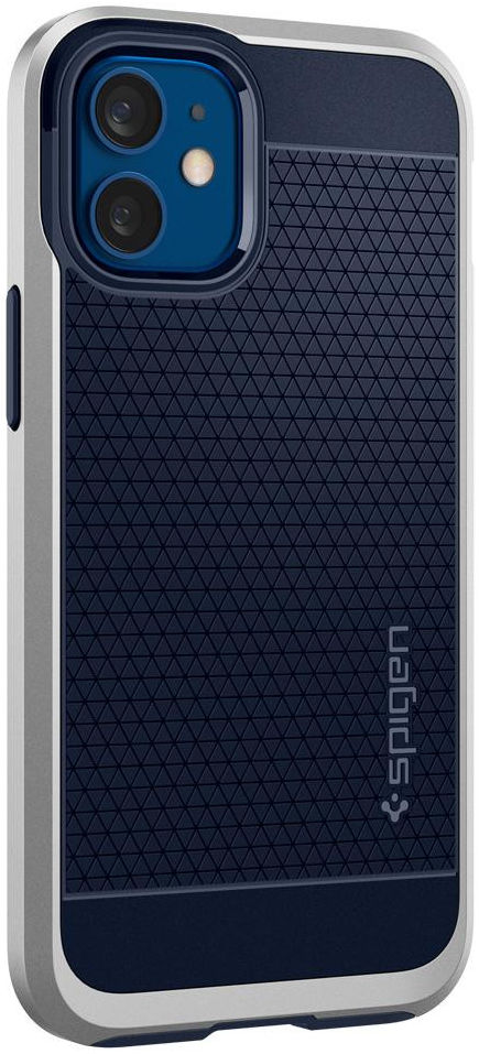 Spigen Neo Hybrid Apple iPhone 12 Mini Hoesje Satin Silver | gsmpunt